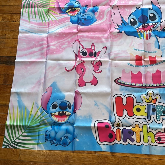 Stitch | Party Supplies | Stitch Colorful Birthday Party Backdrop Never ...